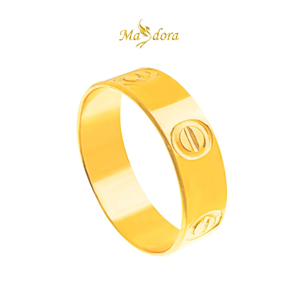 MASDORA 916 Gold Ring Rings Cincin Emas ~ CBR Screw Mark (EMAS 916/22K ...