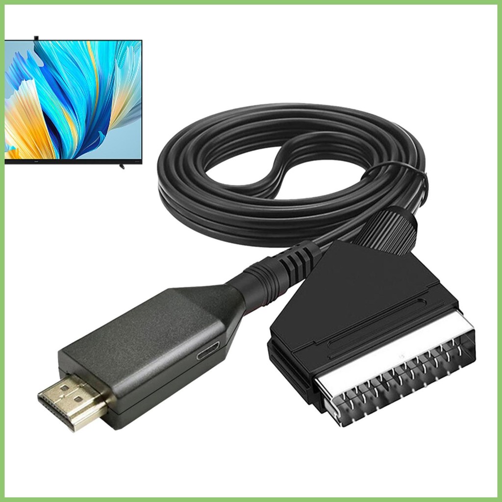 Scart Converter Video Audio Cable Adapter Converter 39.3 Inch Scart ...