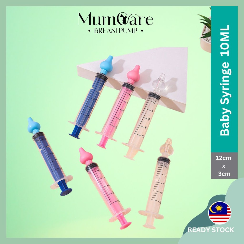 🌈 [New Arrival] Colorful Syringe for kid 10ml - Breastfeeding - newborn ...