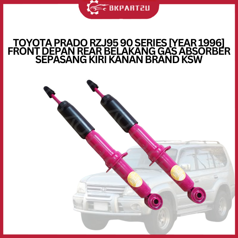 TOYOTA PRADO RZJ95 90 SERIES [YEAR 1996] FRONT DEPAN REAR BELAKANG GAS ...