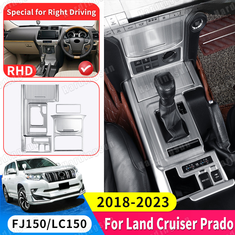 For 2018-2023 Right Rudder Car Toyota Land Cruiser Prado 150 Stainless ...