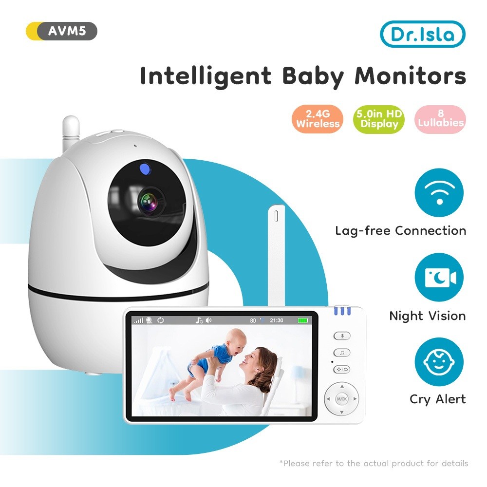 Dr.Isla CCTV Camera Wireless Baby Monitoring Device Baby Crying ...