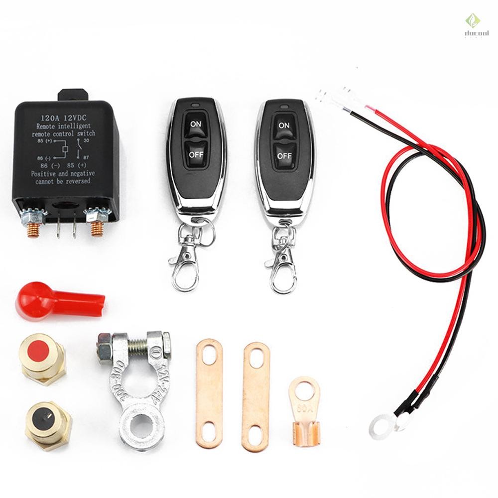 Intelligent Car Battery Remote Master Relay 12 V Car Battery Disconnect ...