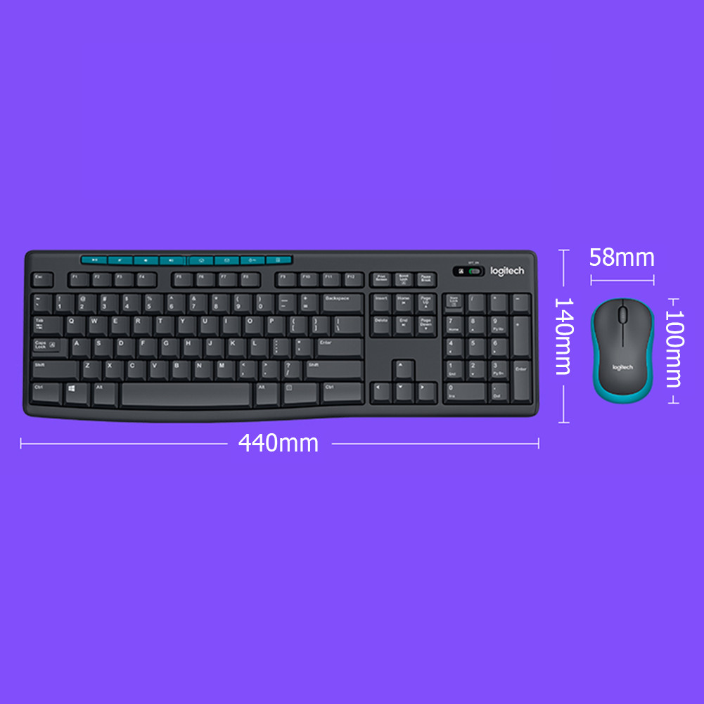 Logitech MK275 USB Wireless Keyboard 1000 DPI Optical Ergonomic Mouse ... Logitech MK275 USB Wireless Keyboard 1000 DPI Optical Ergonomic Mouse ...