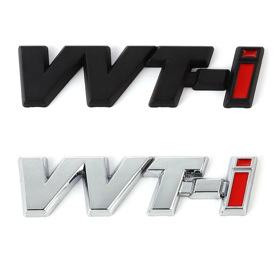 9.4cm VVT-I logo Big size VVTI emblem Rear trunk badge sticker for ...