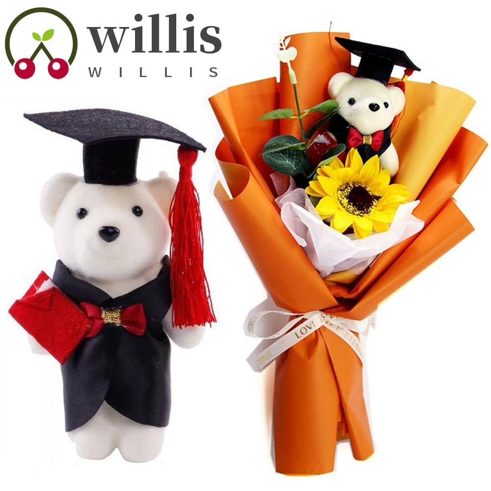 WILLIS Graduation Bear Doll, Graduation Season Graduation Ceremony ...