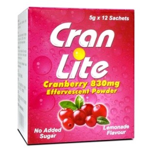 CRAN LITE CRANBERRY EFFERVESCENT GRANULES 5G 12S EXP08/2026 | Shopee ...