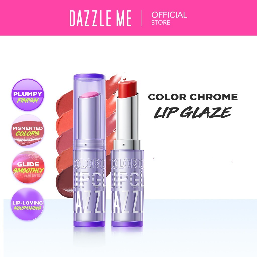 Dazzle Me Color Chrome Lipglaze New Series Dazzle Me LIP/ EMPEROR ...