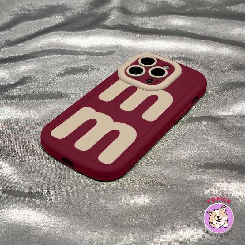 Simplified Letters Phone Case For IPhone 16 15 14 13 12Pro Max 11 XR XS ...