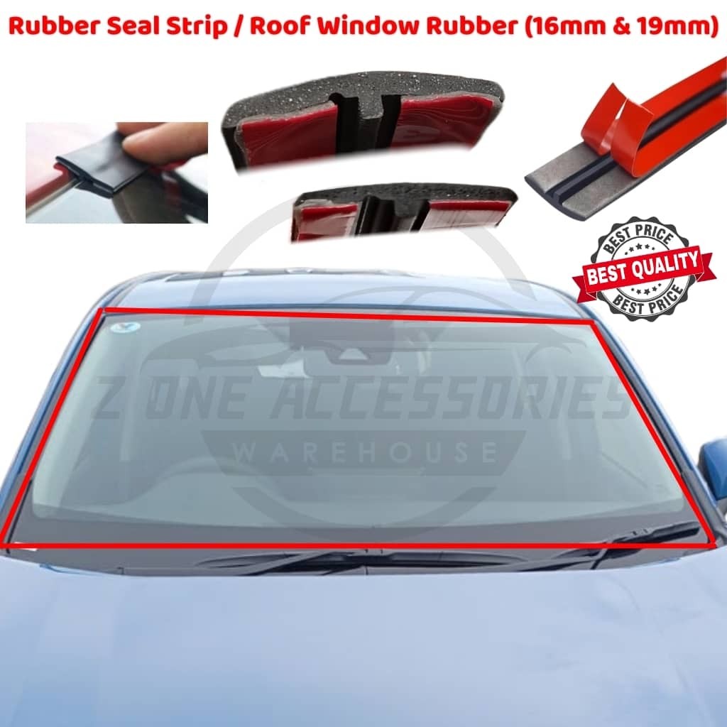 Car Rubber Seal Strips / Roof Bonnet Boot / Rubble Universal ( 1GULUNG ...