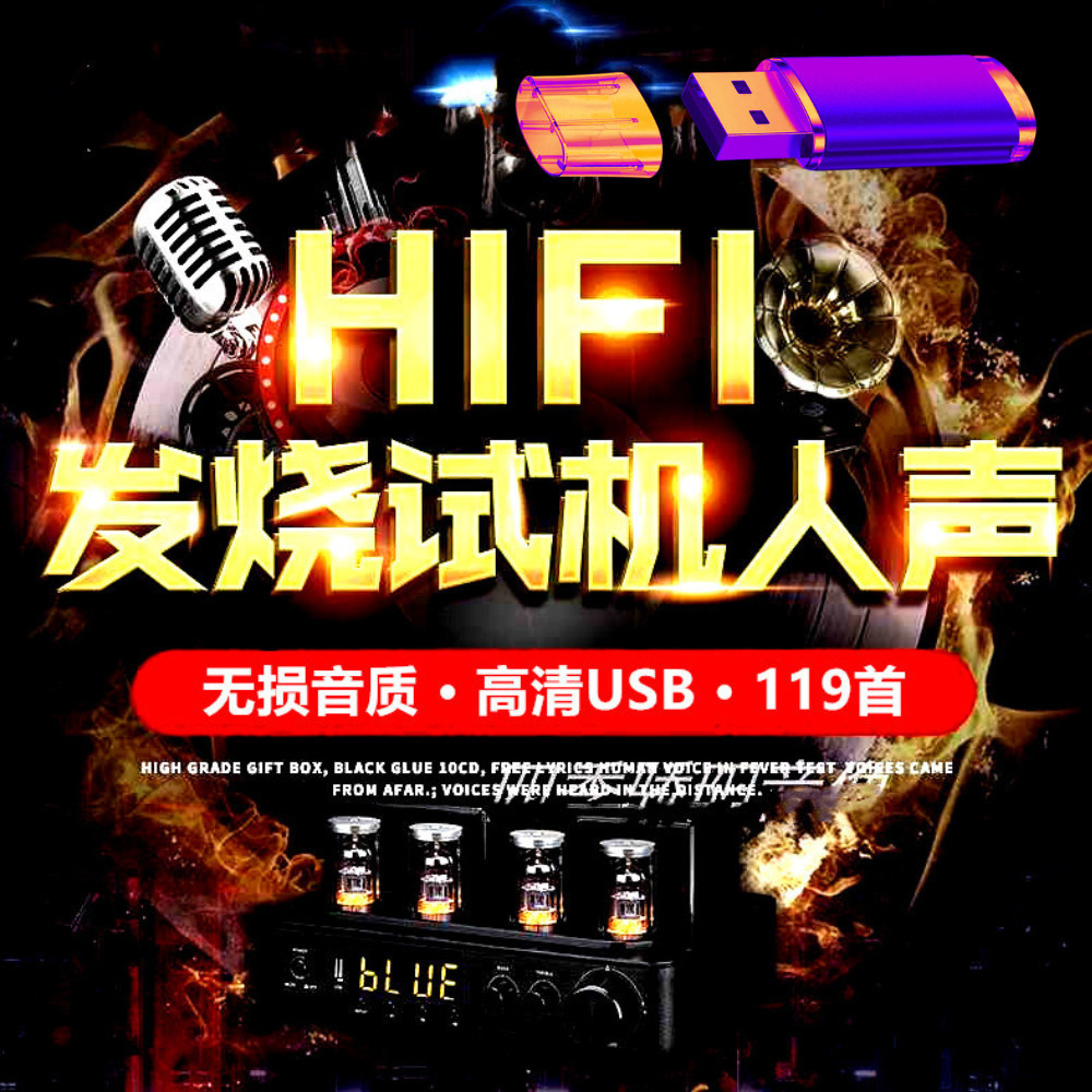 【高清USB】 HIFI 胆机人声 测试煲机 U盘 精选119首（发烧人声系列 ＋ 试机天碟系列）高清无损音质 music song HQ usb drive | Shopee Malaysia