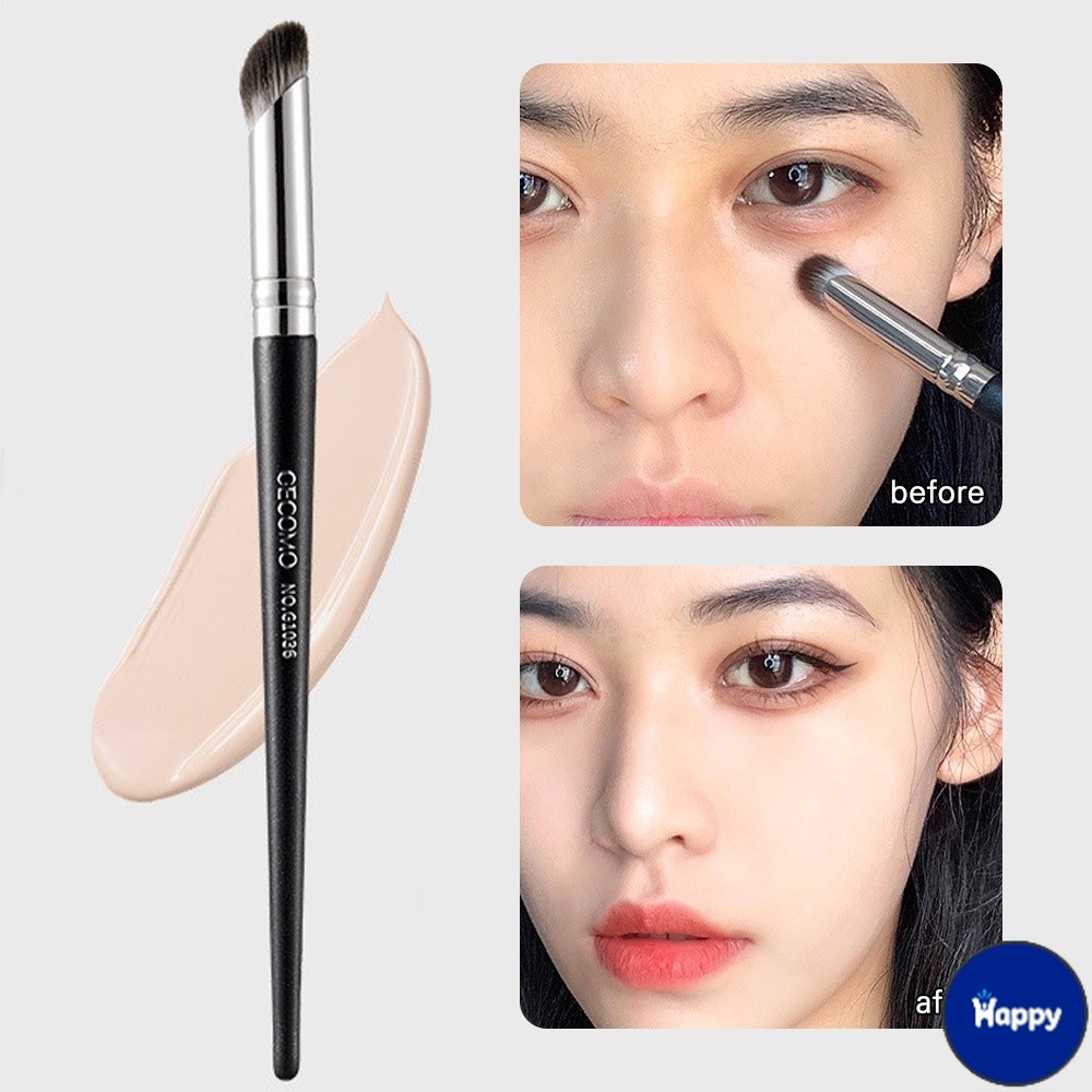 HS GECOMO Finger Abdominal Thumb Concealer Makeup Brush / Double-headed ...