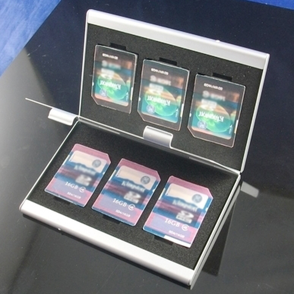 # Portable Holder Case Memory Card Protecter BoxAluminum for SD/SDHC ...
