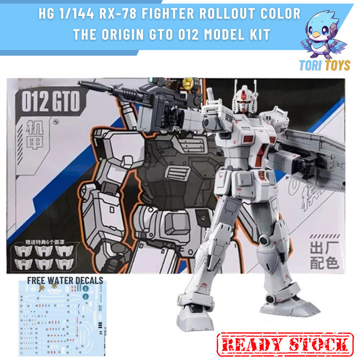 Hg 1/144 Rollout Color rx 78 2 Fighter The Origin GTO 012 rx-78 Model ...