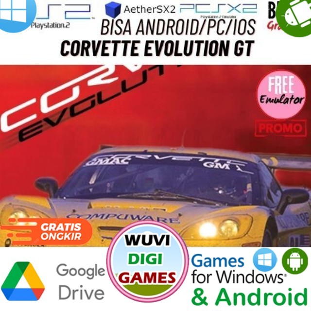 Sell [PS2] Corvette Evolution GT | Can be used on PC / Android / IOS Plus Emulator | Buy 3 Get 1 ...