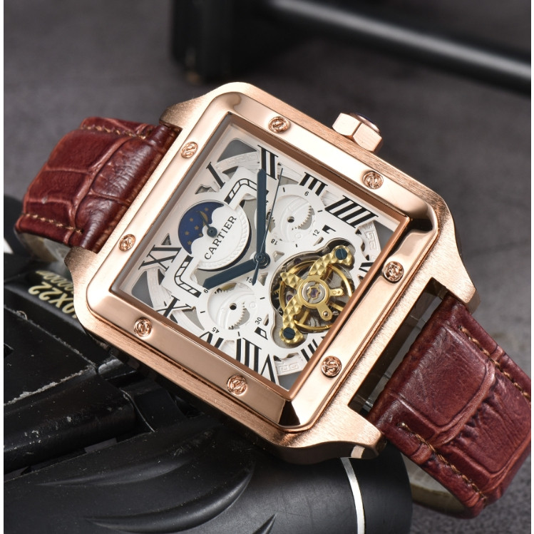 Cartier Multi-Function Quartz Watch Pointer Men's Business Watch ...