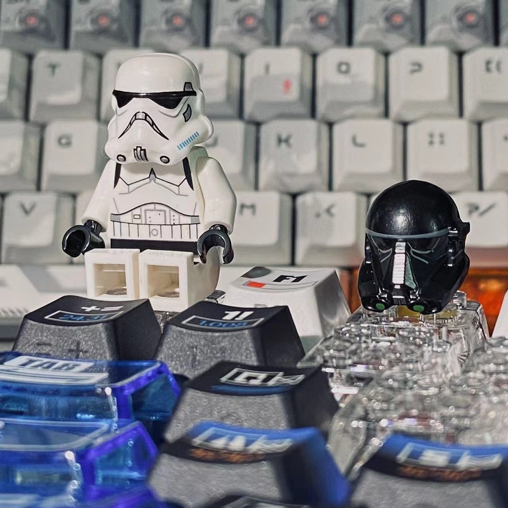 Mechanical Building Block Keyboard Cap Transparent Gaming Star Wars ...