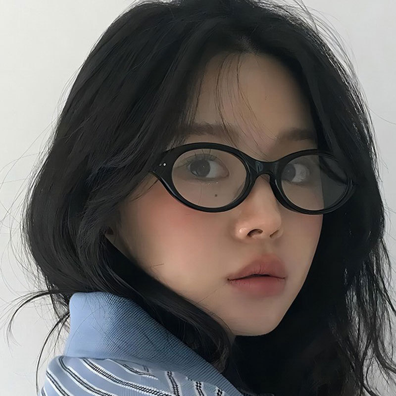 20267 TYSON fashion small oval eyeglass frames for men and women with ...