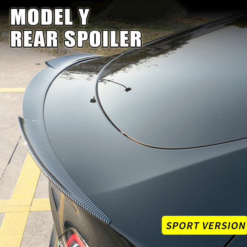Carbon Fiber Car Sport Version Rear Tail Wing Trunk Spoiler Exterior ...