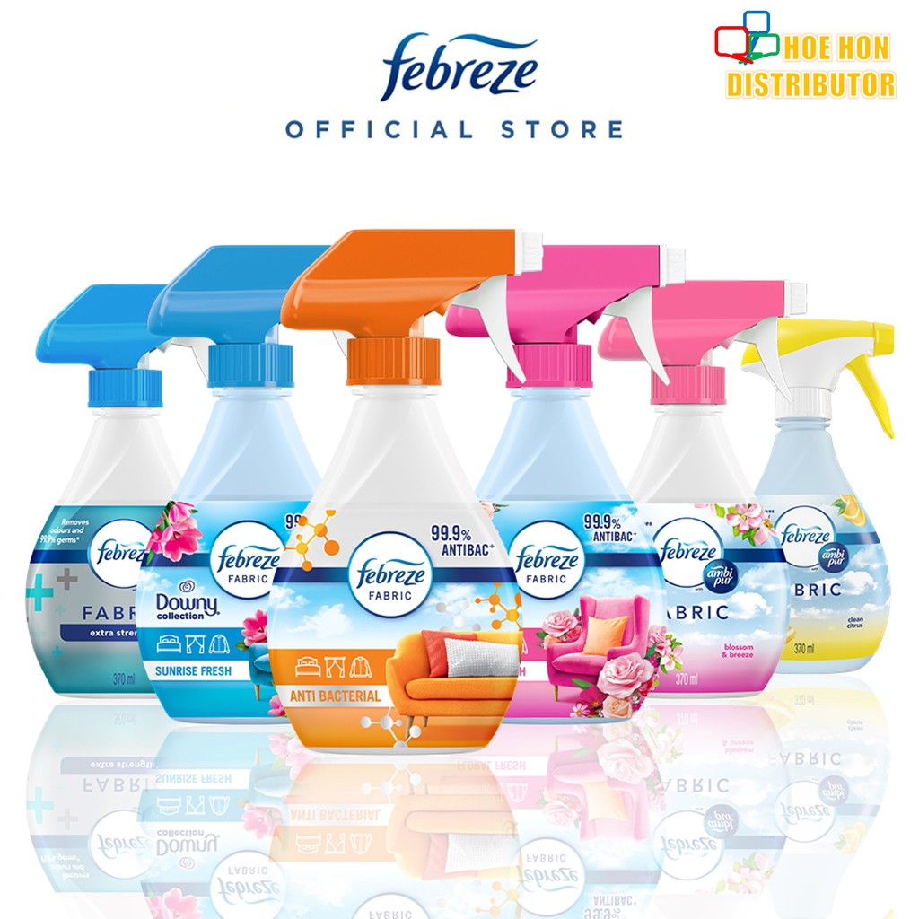 Febreze Spray 370ml 1pc Perfumed Fabric Condition Refresher with Ambi Pur Penyegar Kain Febreze ...