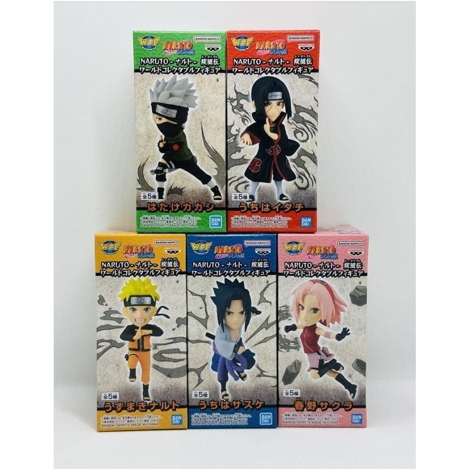 BANPRESTO WCF NARUTO SHIPPUDEN WORLD COLLECTABLE FIGURE | Shopee Malaysia