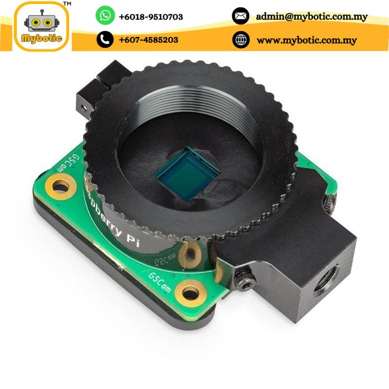 Raspberry Pi 1.6MP Global Shutter Camera Module | Shopee Malaysia