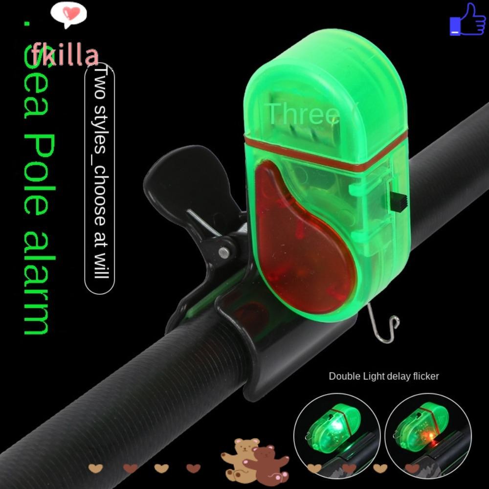 FKILLA1 Fishing Alarm, High Sensitive Sound Fish Bite Alarm, Bell ...