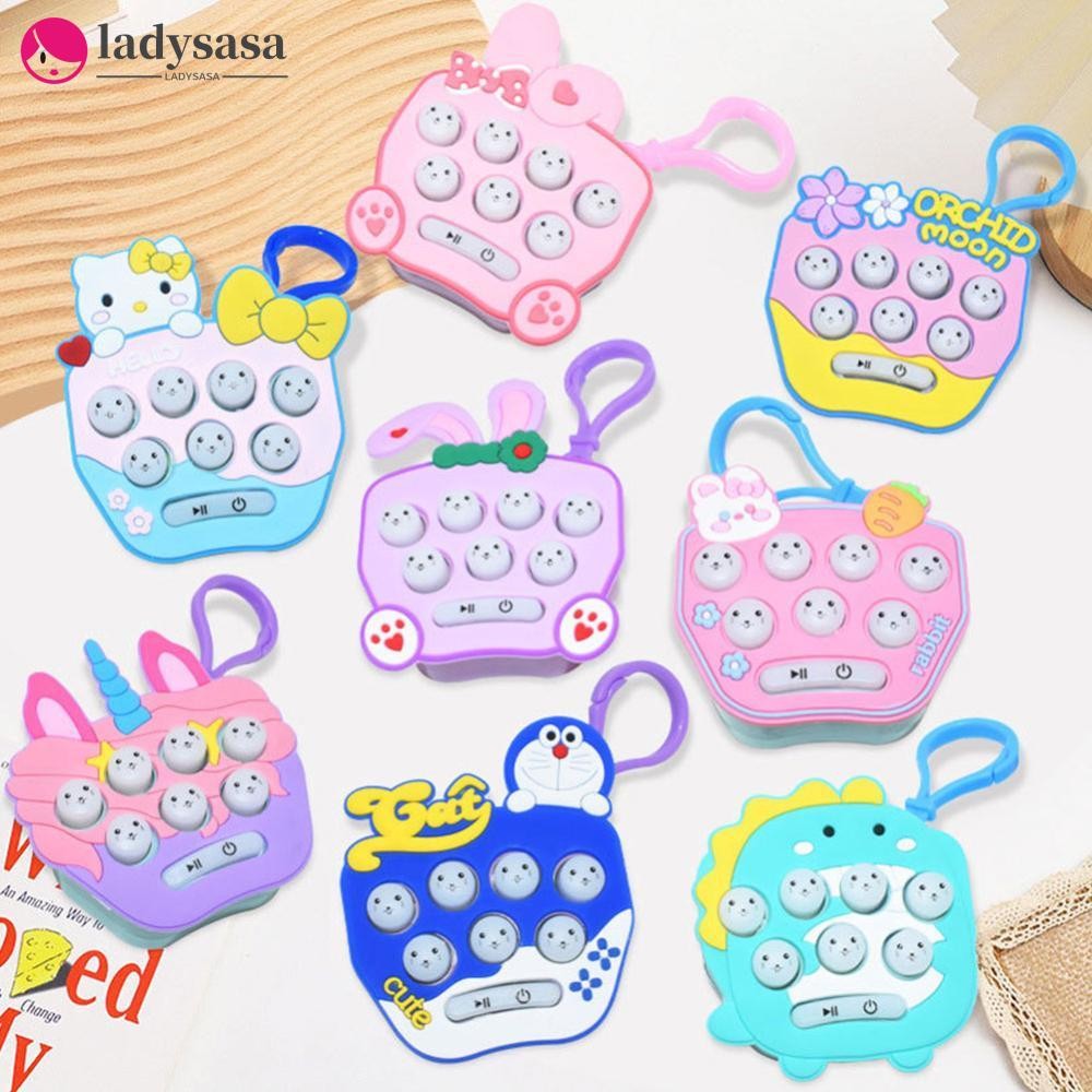 Ladysasa Pop Push Childrens Press Handle Fidget Toy Quick Push Game ...