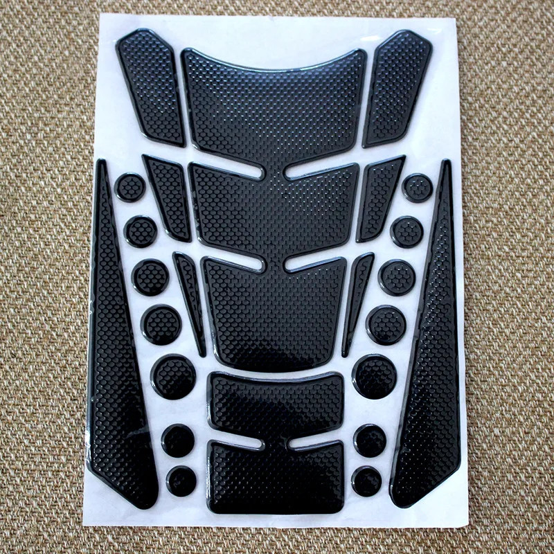 3D Fuel Oil Gas Tank Pad Sticker Decal Motorcycle Accessories Parts For ...