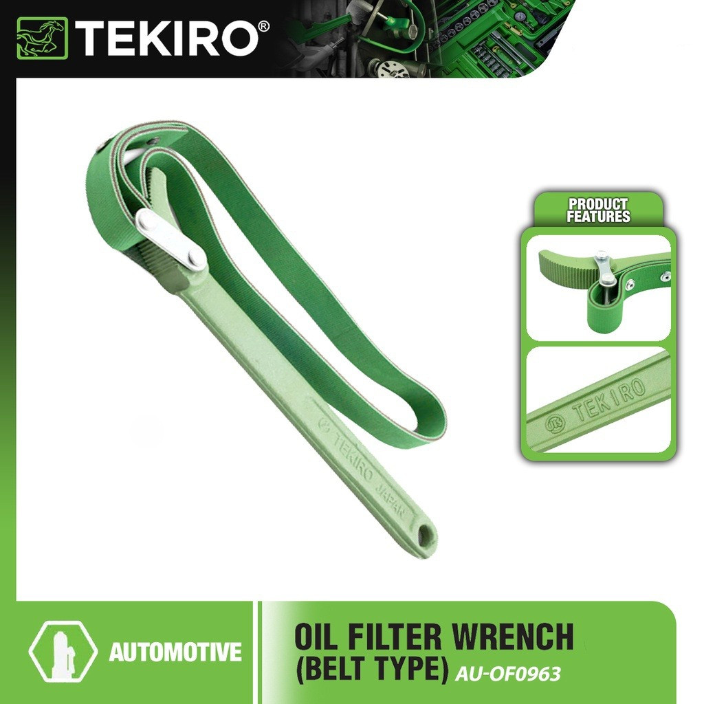 TEKIRO 9" Oil Filter Wrench (Belt Type) Kunci Oli Filter ( AU-OF0963 ...