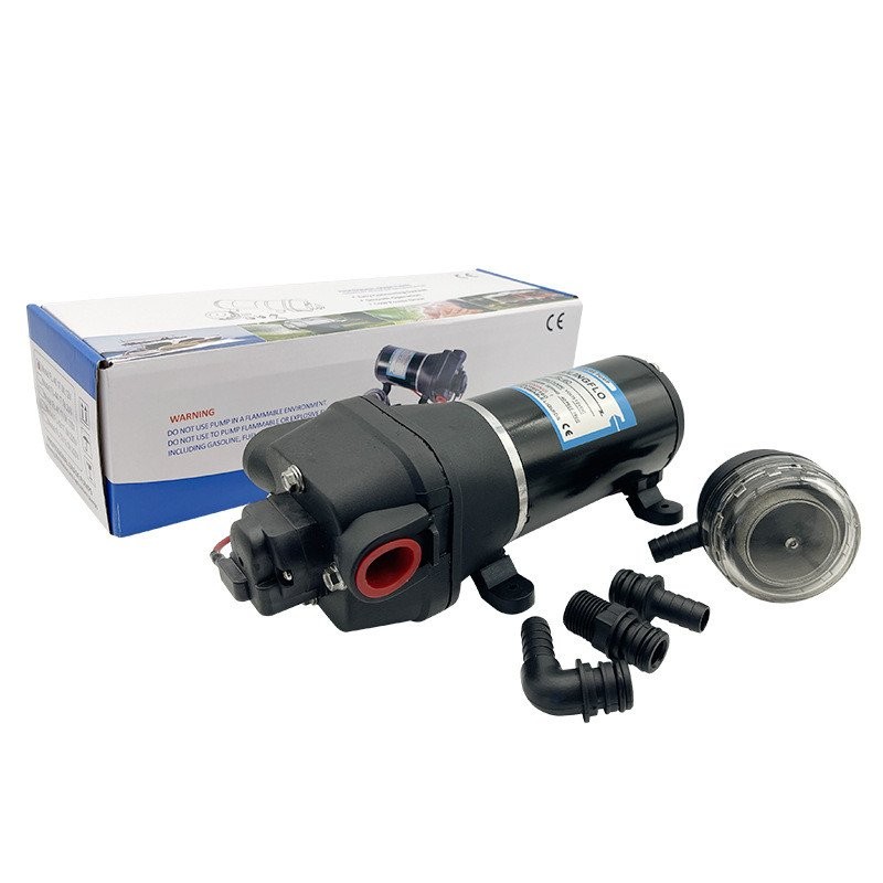 FL-40 Mini RV Diafragma Pam 12V DC Self-Priming Pam Booster Pam Kapal ...