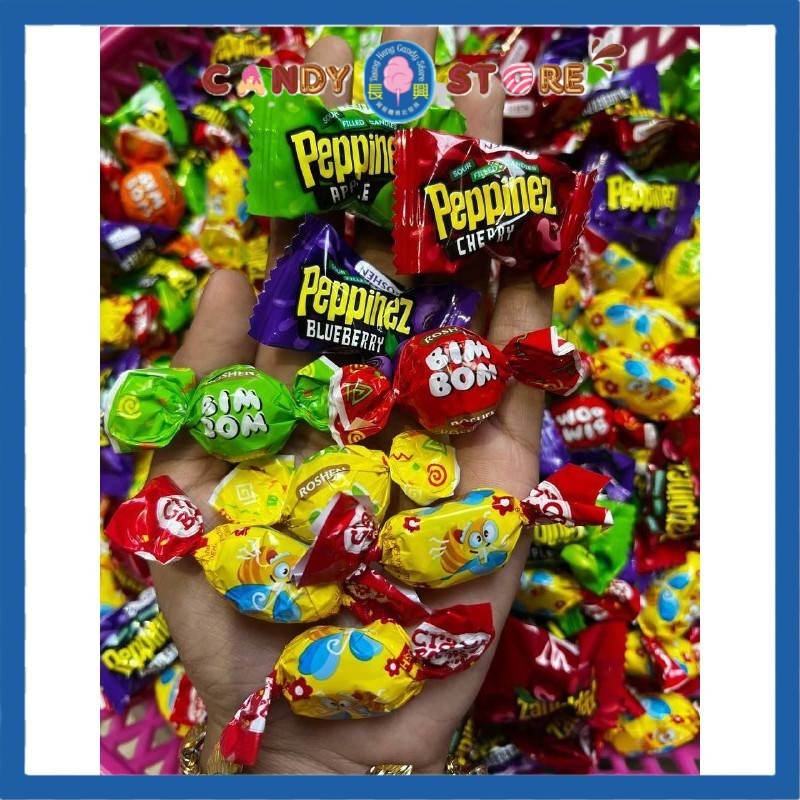 [ REPACKING ] 250g Roshen Candy Mixed (Crazy Bee / Peppinez / Bim Bom ...