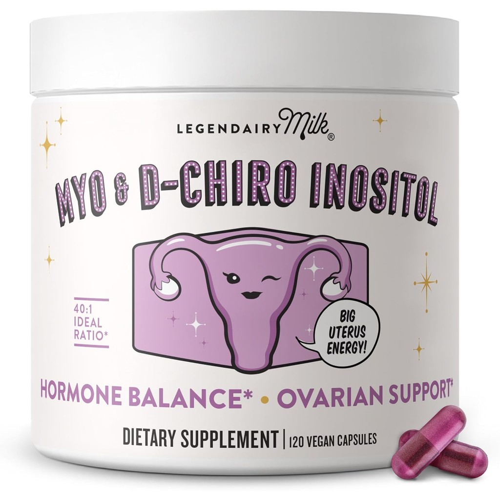 Milk Pure Inositol Supplement - Myo Inositol and D-Chiro Inositol ...