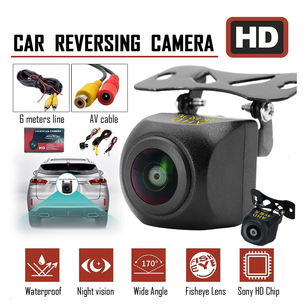 Car AHD Reverse Camera Wide Angle Waterproof Rear View Camera for ...