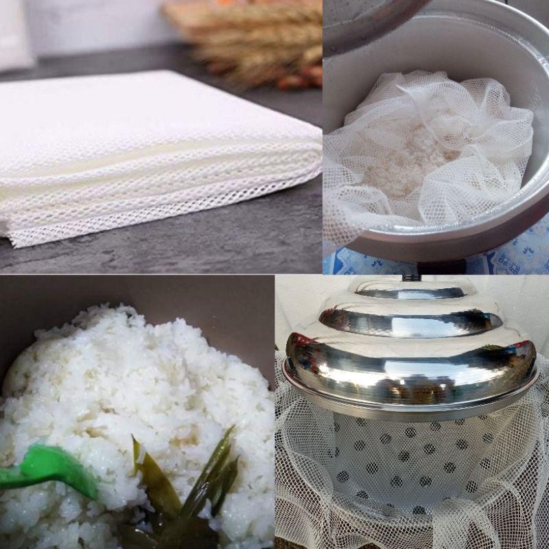 Rice Cooking Net / Kain Kukus Nasi / Kain Kukus Pulut / 100% Polyester ...
