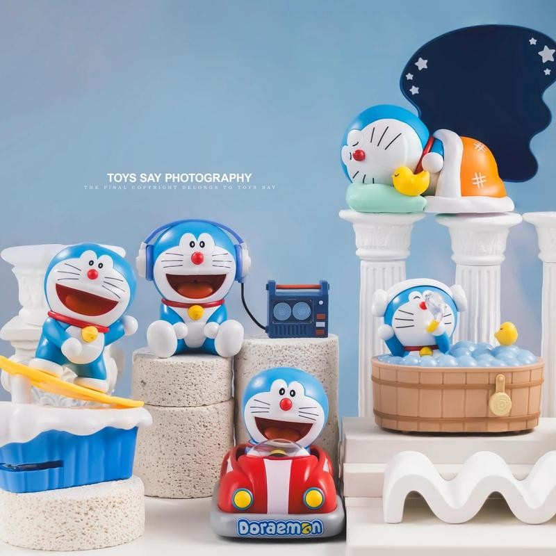 2025 KFC Doraemon night light, stapler, seal, tabletop decoration, KFC ...