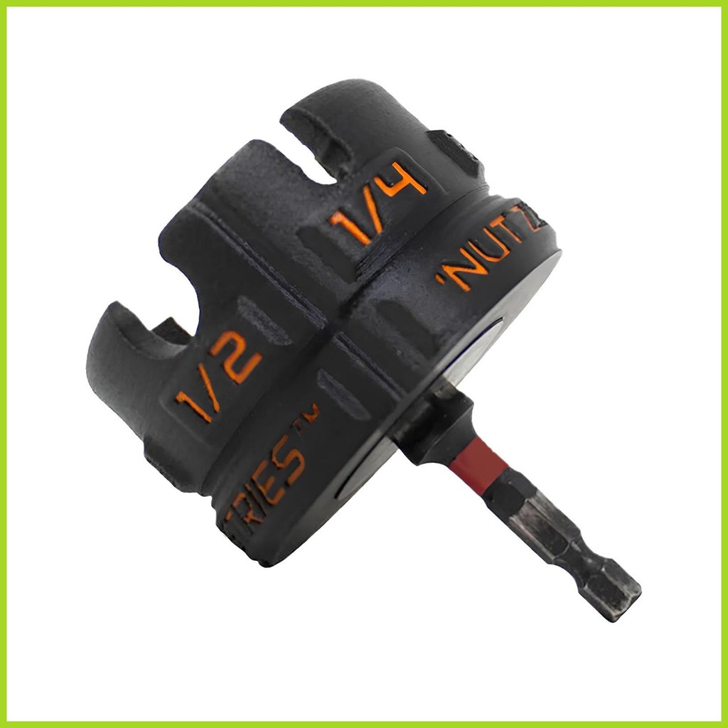 Hex Shank Nut Driver Fast Nut and Bolt Removal Tool Portable Attachment ...