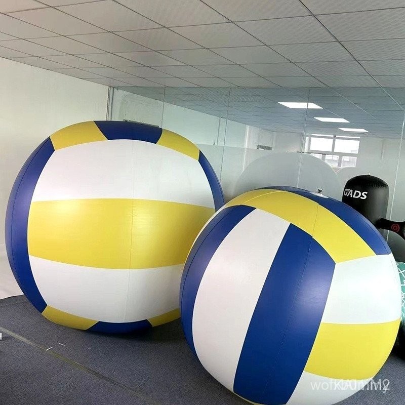 Thick Inflatable Large Volleyball Inflatable Giant Beach Ball Super ...