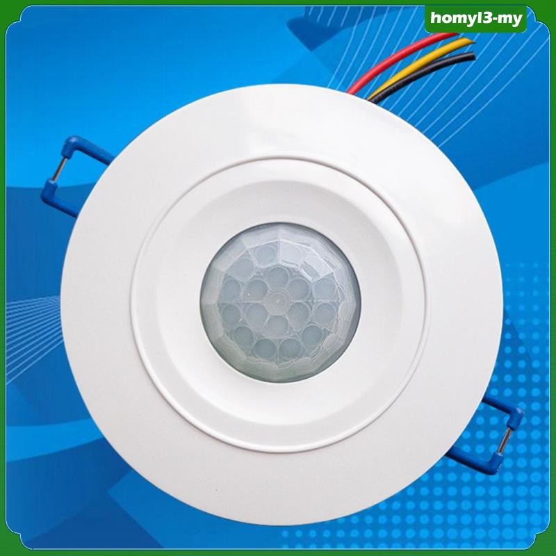 [HomylabMY] Recessed Mounted 360 Degree PIR Occupancy Motion Sensor ...