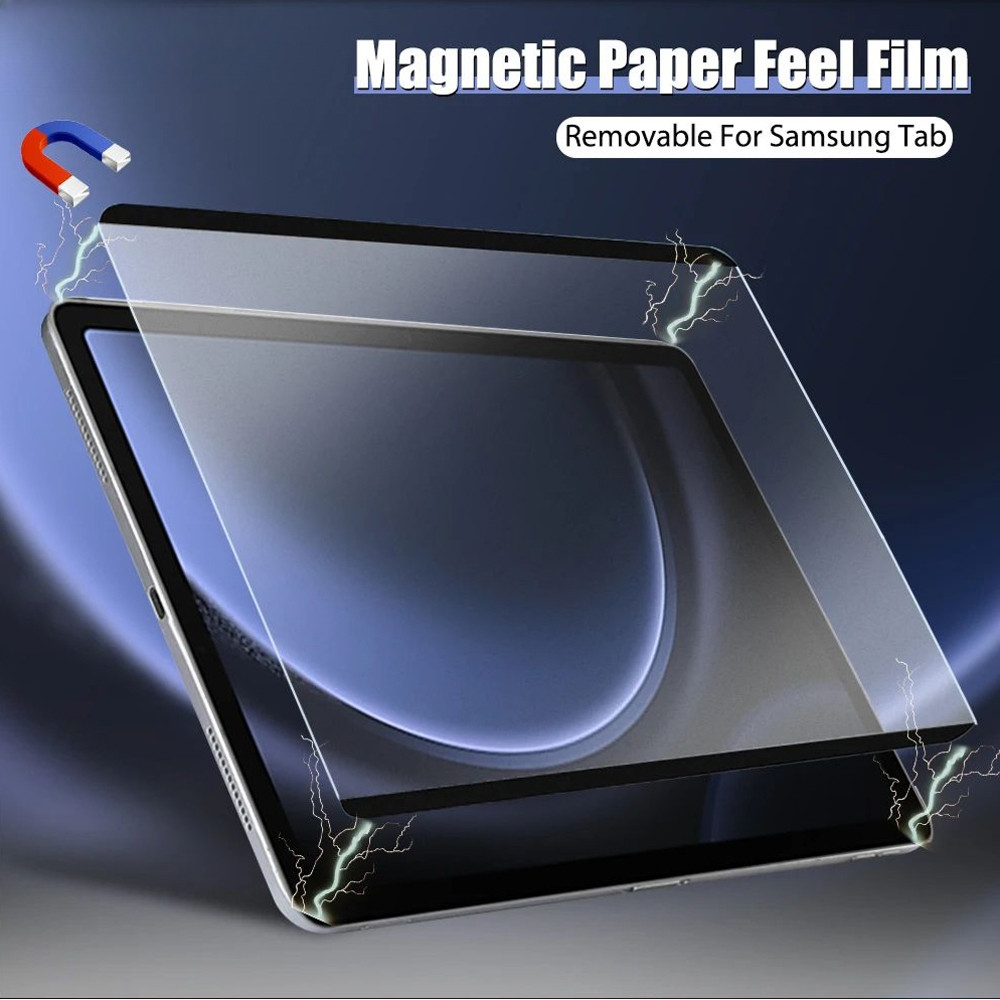 Magnetic Like Paper Screen Protector For Samsung Tab S6 Lite A8 A9 Plus ...