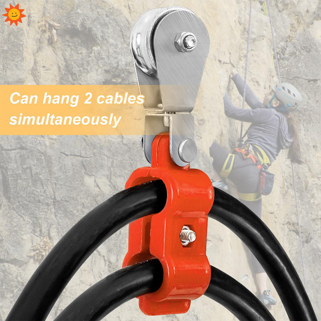 PulleyPlastic cable pulleySwivel 360 degreesSuitable for 10mm wire ...
