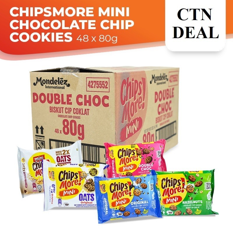 [WHOLESALE 48PACKS] CHIPSMORE MINI 72G (ORIGINAL / DOUBLE CHOCOLATE ...