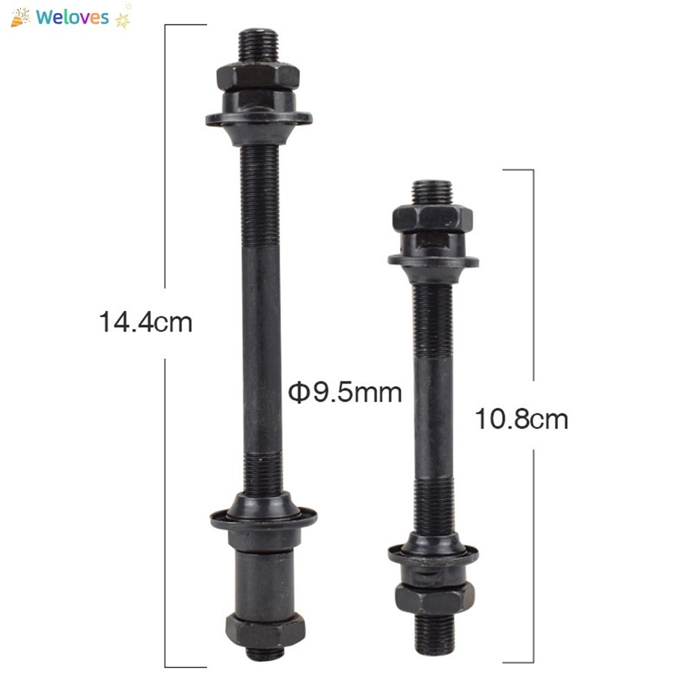 [weloves] Bicycle Hub Axle Front / Rear Quick Release Hub Hollow Shaft ...
