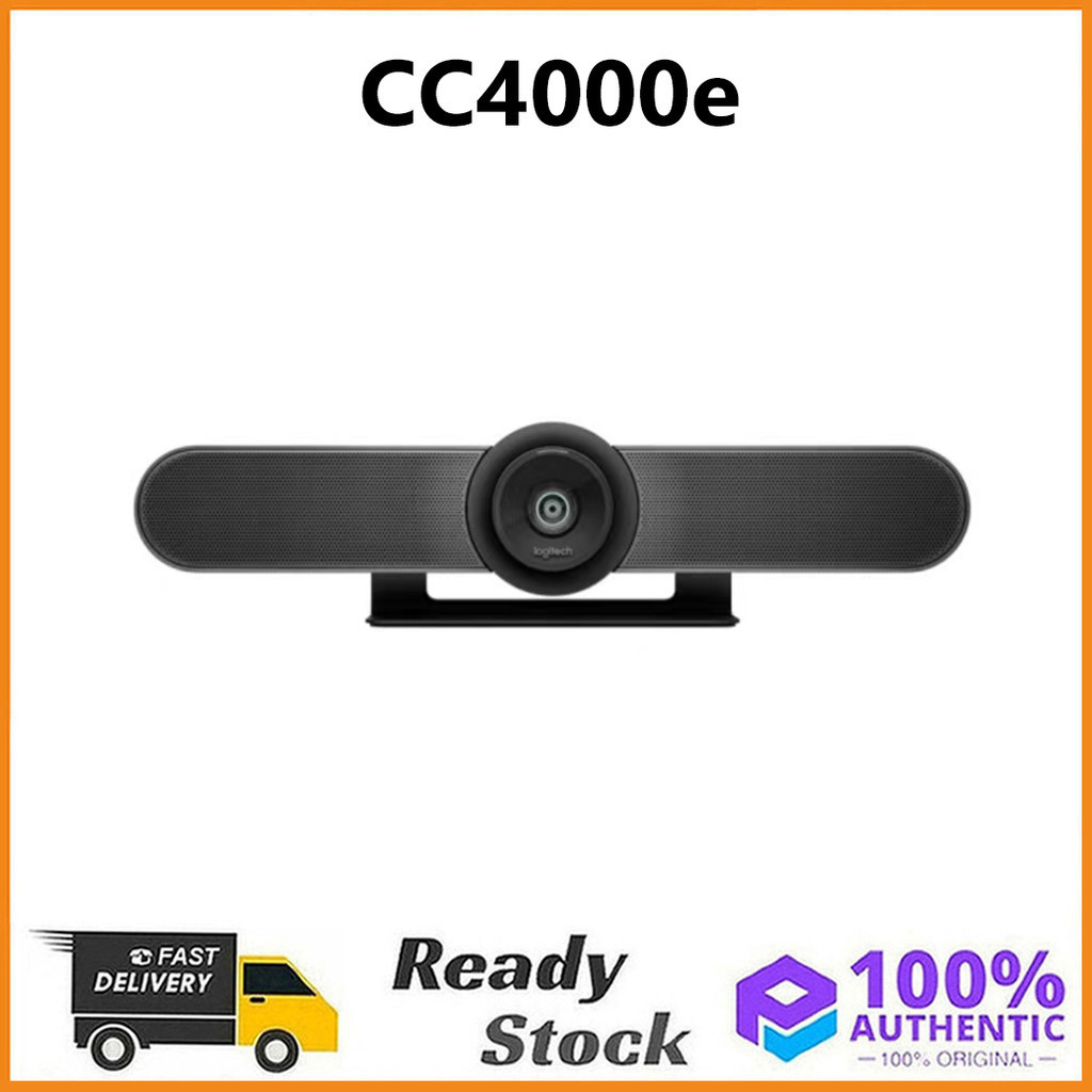 Original Logitech CC4000e MEETUP 4K HD Webcam Business Video Conference ...