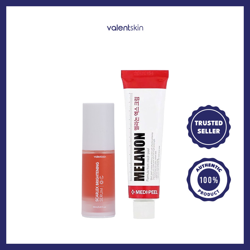 Melasma Set - Scarlex Brightening Serum + Melanon X Cream | Shopee Malaysia