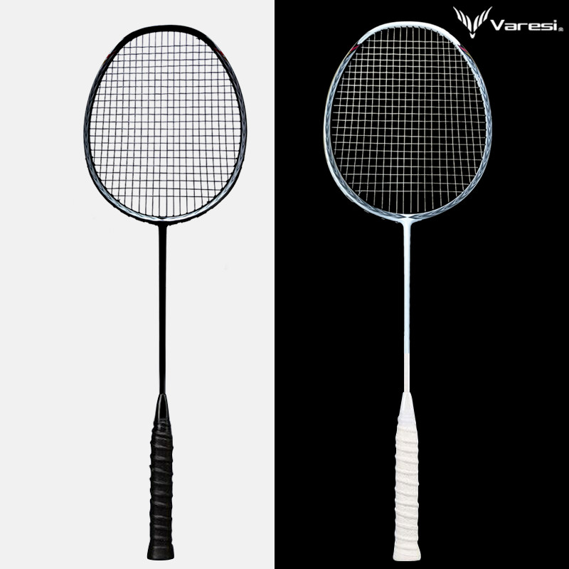 Authentic Beginner Badminton Racket, Double Racket, Carbon Fiber Iron ...