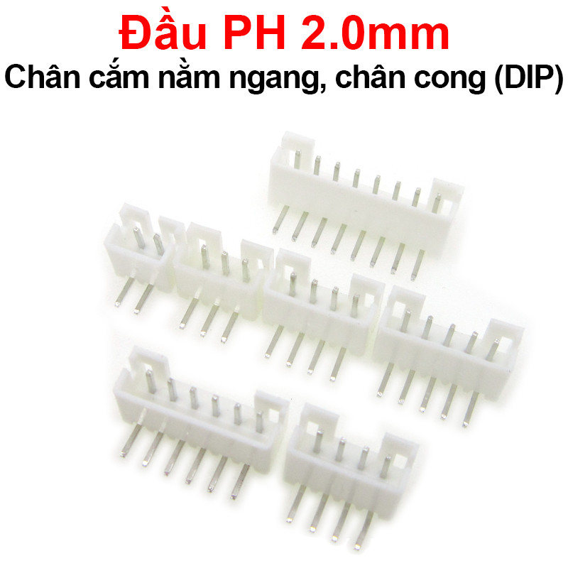Ph head 2.0mm Horizontal pin, curved pin (DIP) | Shopee Malaysia