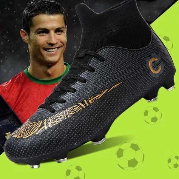 kasut bola kasut bola budak Gaya kuku panjang Ronaldo yang sama ...