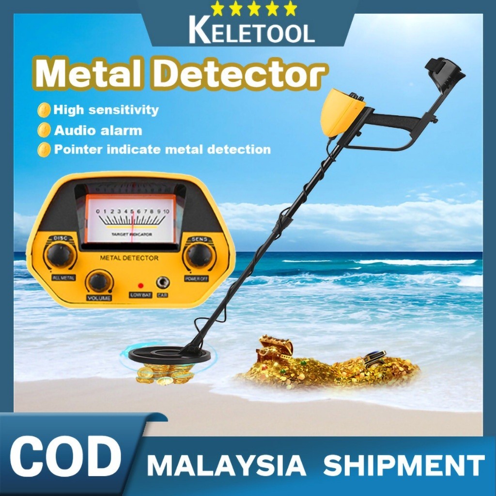 Underground Metal Detector Alat Pengesan Logam Kesan Emas Scan Gold ...