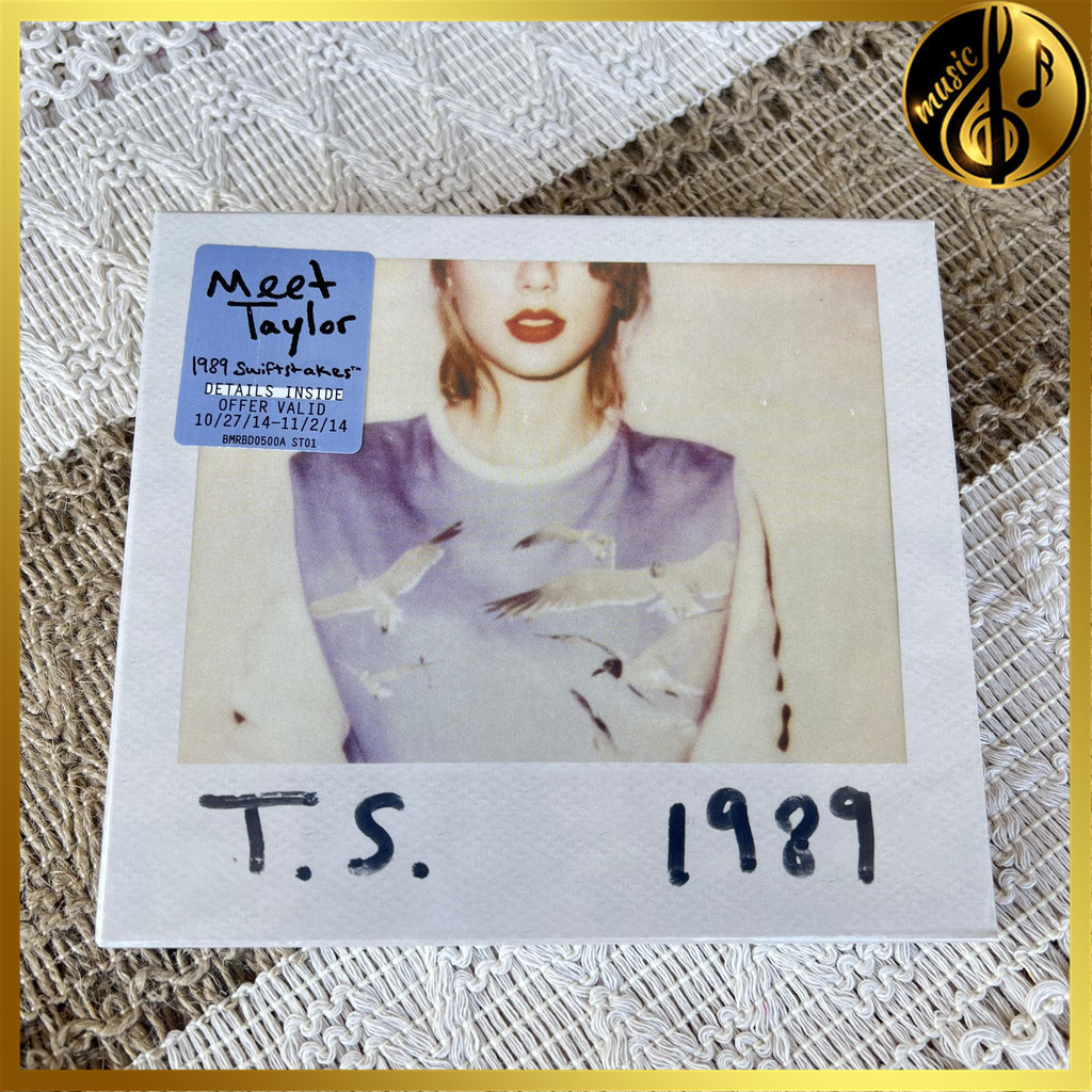 Original Taylor Swift 1989 CD + 13 Polaroids Standard Edition Album ...